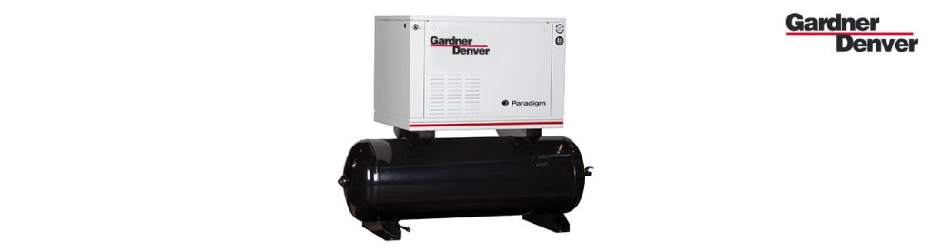 Piston compressors with noise enclosure - Paradigm | Aircom