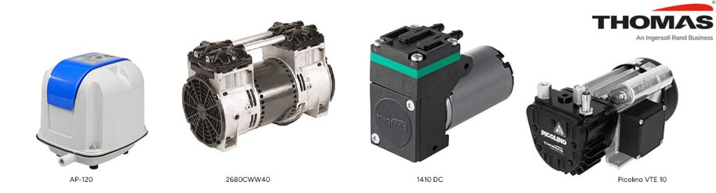 Thomas vacuum pumps and compressors | Aircom Technologies